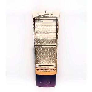 Kokua Sun Care SPF 50/80 Lotion Hawaiian Reef Safe Non Nano Zinc Oxide Sunscreen for Face & Body, Moisturizing Sun Protection Cream, Mineral Water Resistance, Cruelty Free, Natural Vegan Formula