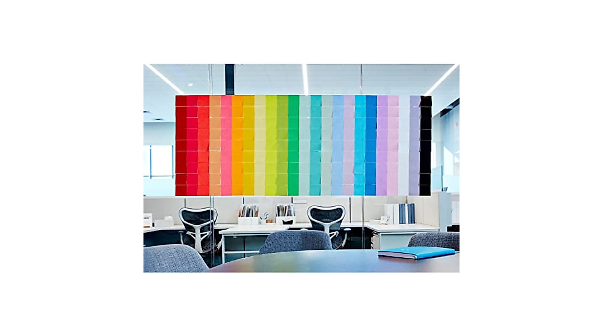 Post-it Super Sticky Notes Limited Edition – Vibrant & Reusable 3x3