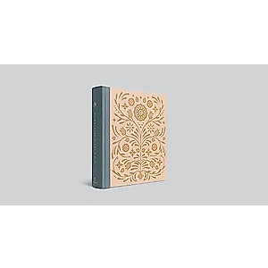 ESV Journaling Study Bible (Cloth over Board, Blush/Ochre, Floral Design)