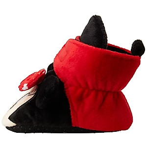 Disney Baby Girls' Minnie Mouse Booties - Soft Fleece Slipper Socks (Newborn/Infant), Size 12-18 Months, Minnie