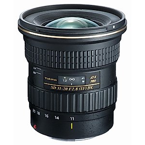 Tokina ATXAF120DXC 11-20mm f/2.8 Pro DX Lens for Canon EF,Black