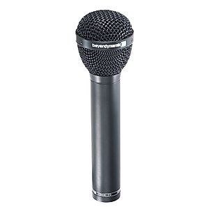 Beyerdynamic M88 TG Dynamic Microphone With Hypercardioid Polar Pattern for Vocals, Bass Drum, and Studio