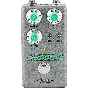 Fender Hammertone Flanger Bundle with Power Supply, Instrument Cable, and Picks