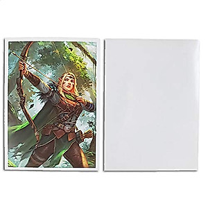 Aelwyn Alorr - Wood Elf Ranger - 100 Matte Card Sleeves (FN9S) - Fantasy North