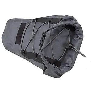 Blackburn Outpost Elite Universal Seat Pack and Dry Bike Bag (Black/Grey, One Size)