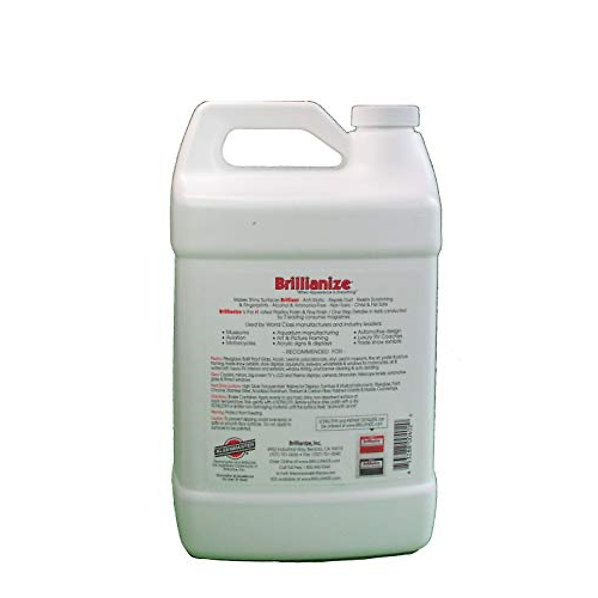 Brillianize 1-Gallon (3.8 l) and 40 SofKloth Polyester Polishing Cloths