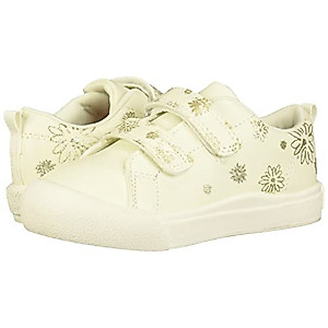 OshKosh B'Gosh Girls Lucie Sneaker, White, 8 Toddler