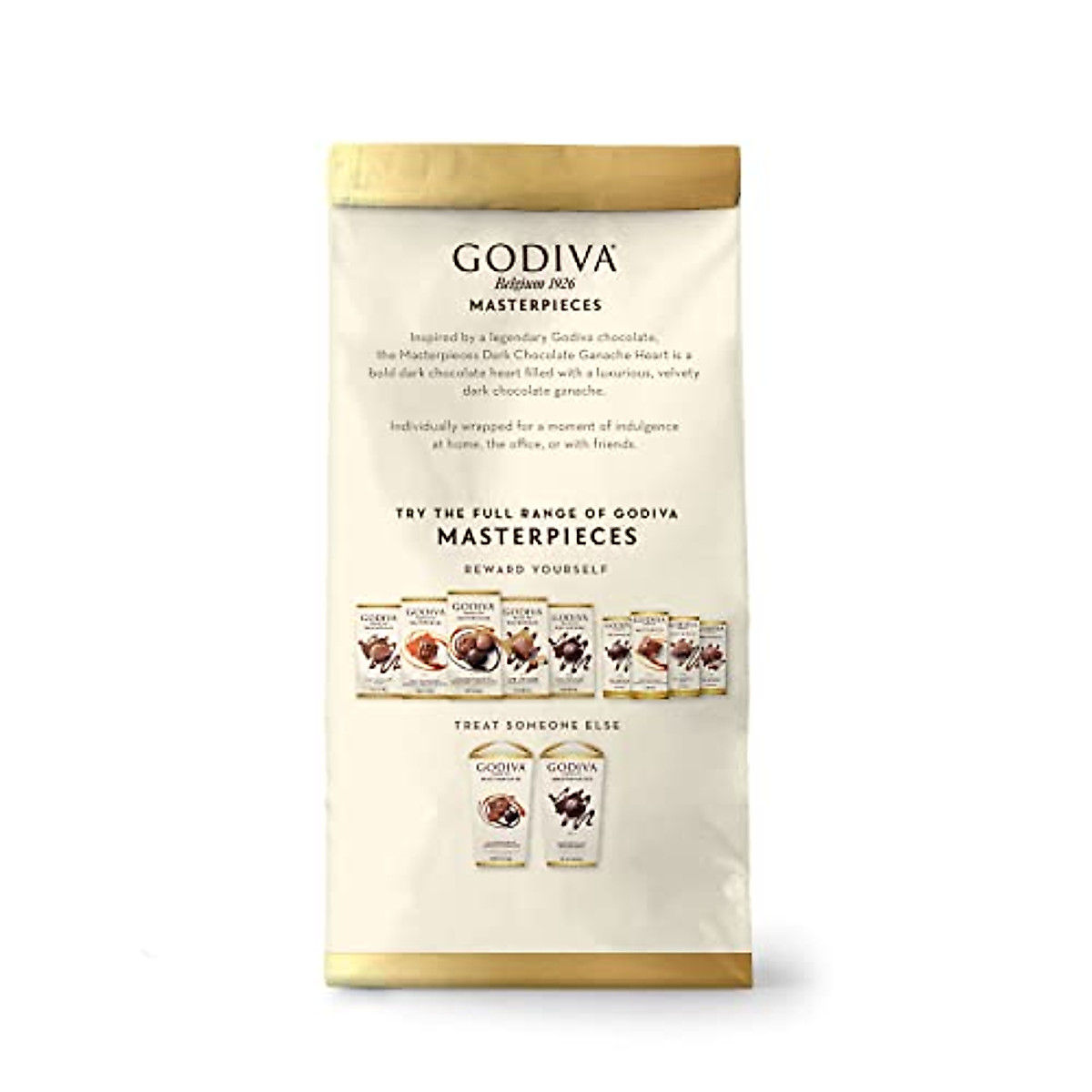 Godiva Chocolatier Dark Chocolate Ganache Masterpiece IWC Bag, 0.30 lb
