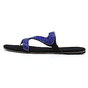 NOLDARES Sandals for Women Casual Summer,Women's 2021 Comfy Sandal Crystal Cute Summer Beach Slipper Flip Flops