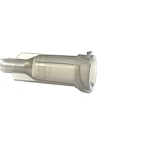 16 Ga 1 Inch Blunt Tip Dispensing Needle - Luer Lock - Precision Applicator (Gray,50Pack)