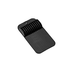 Madesmart Antimicrobial Classic Large Knife Mat Soft-Grip, Non-Slip Drawer, Long-Lasting Home Organization, EPA Certified, Carbon