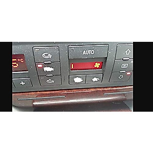 Decal USA Brand FITS Audi A6 AC Button Repair Overlays Audi A6 Climate Control Decals 98-06