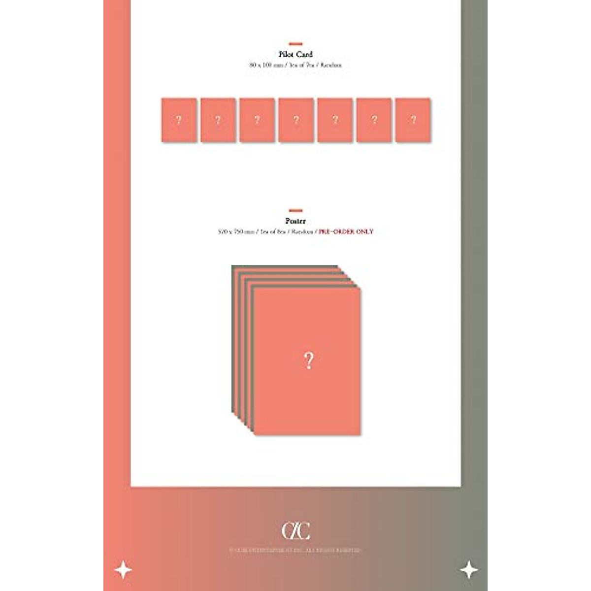 Cube Entertainment CLC - Helicopter Album+Folded Poster