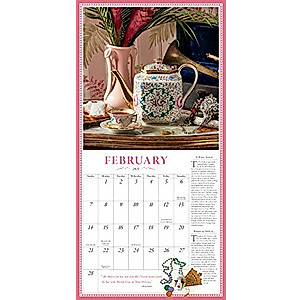 Collectible Teapot & Tea Wall Calendar 2021