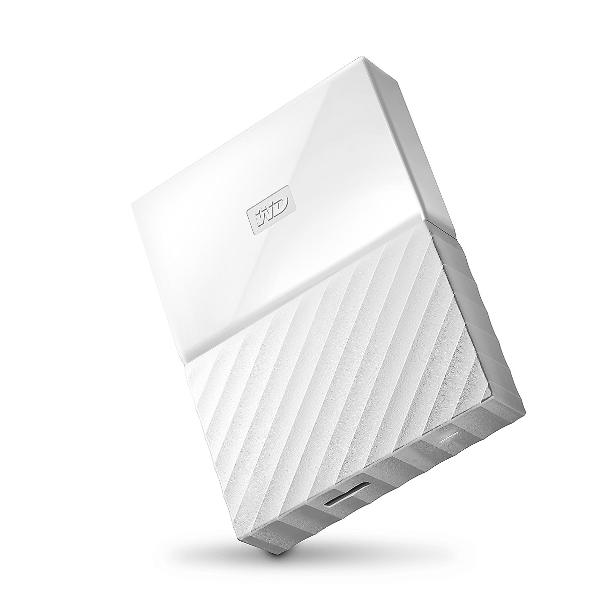 WD 2TB White My Passport Portable External Hard Drive - USB 3.0 - WDBYFT0020BWT-WESN