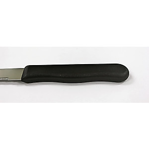 fixwell Germany 12 Piece Set of Kitchen Knives - Sharp Stainless Steel Chef Knife Set with sharp blades & ergonomic handle - BLACK Color