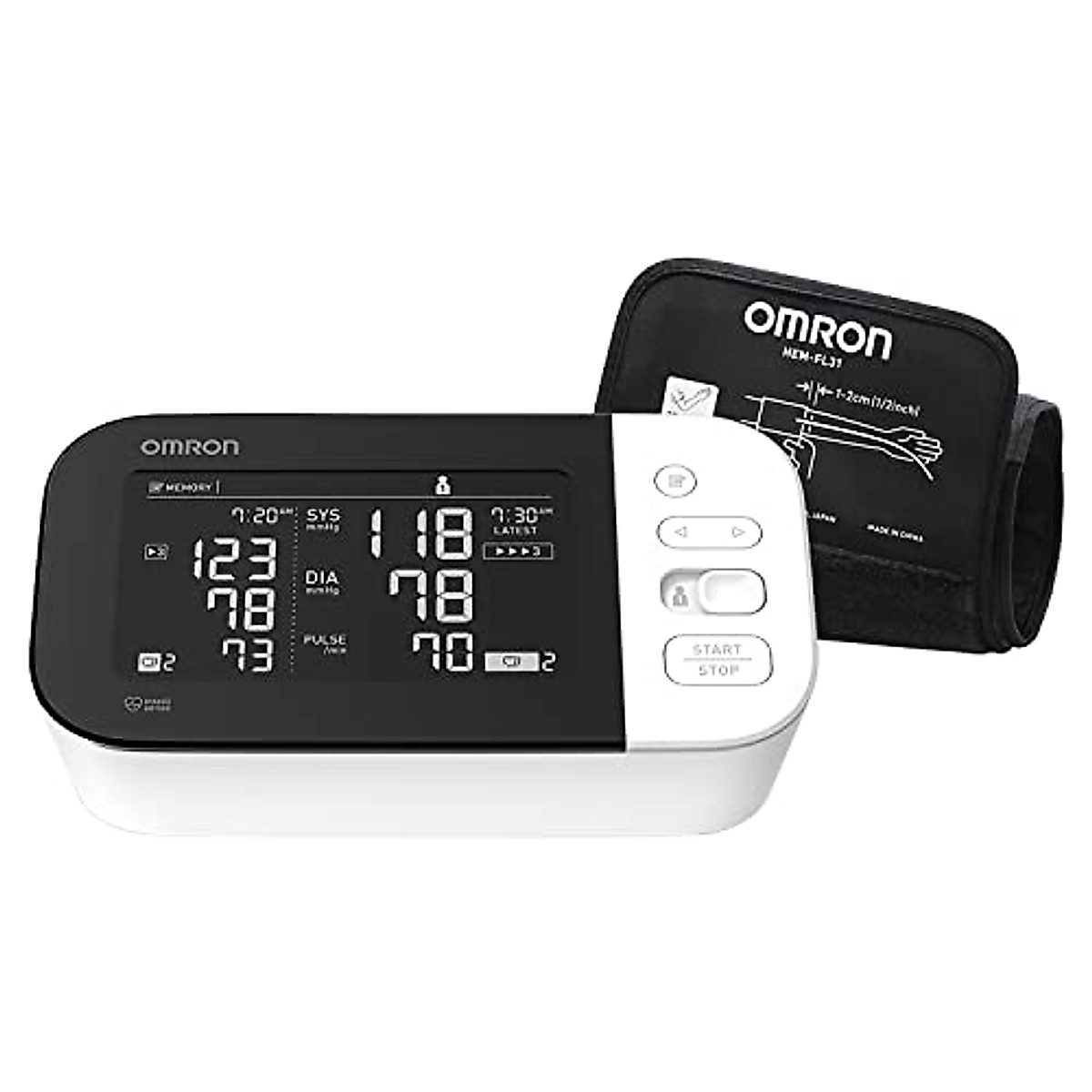 Omron 10 Series Wireless Upper Arm Blood Pressure Monitor
