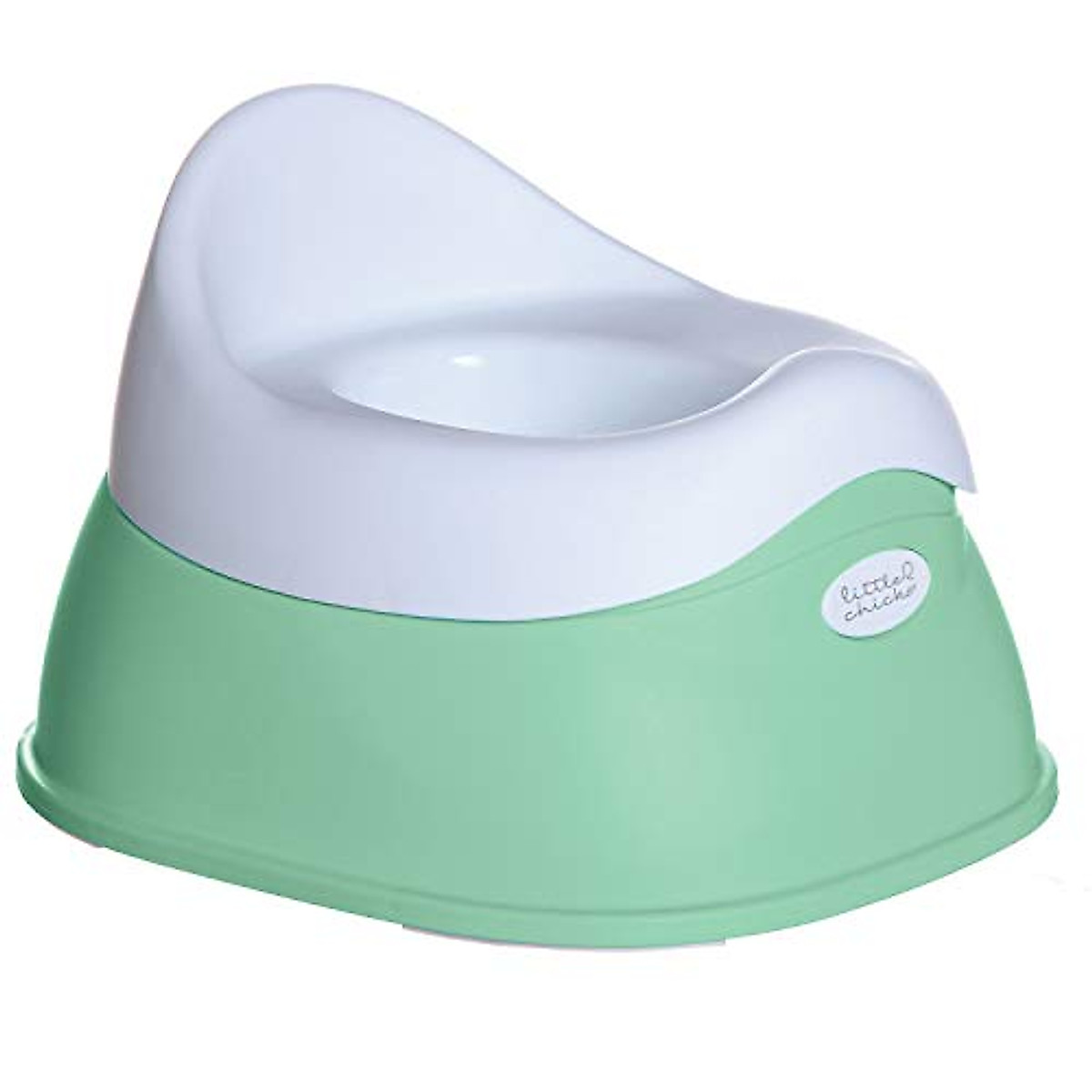 Little Chicks Easy-Clean Potty Training Toilet Chair, Built in Splash Guard and Slip Resistant - Model CK055