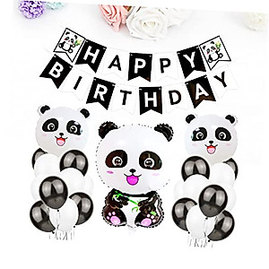 jojofuny 24pcs happy birthday ballons mylar balloons happy birthday balloons Party Supplies Cute Balloons garland balloon birthday decoration decorative balloon decorations set decorate