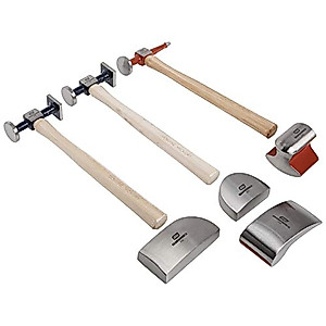 GEARWRENCH 7 Pc. Auto Body Tool Set, Hammers and Dollys, 82302