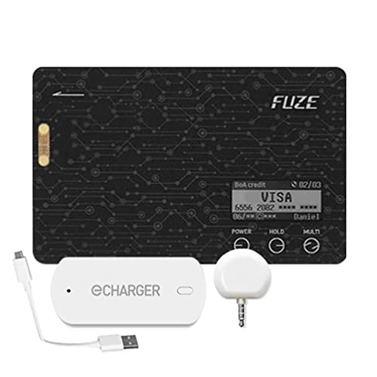 Fuze Card Membership | All-in-One Membership Card / e-membership card /Card-shaped digital minimalist wallet | loyalty card holder wallet | 0.03 inch ultra slim | DOES NOT SUPPORT EMV (IC Chip)