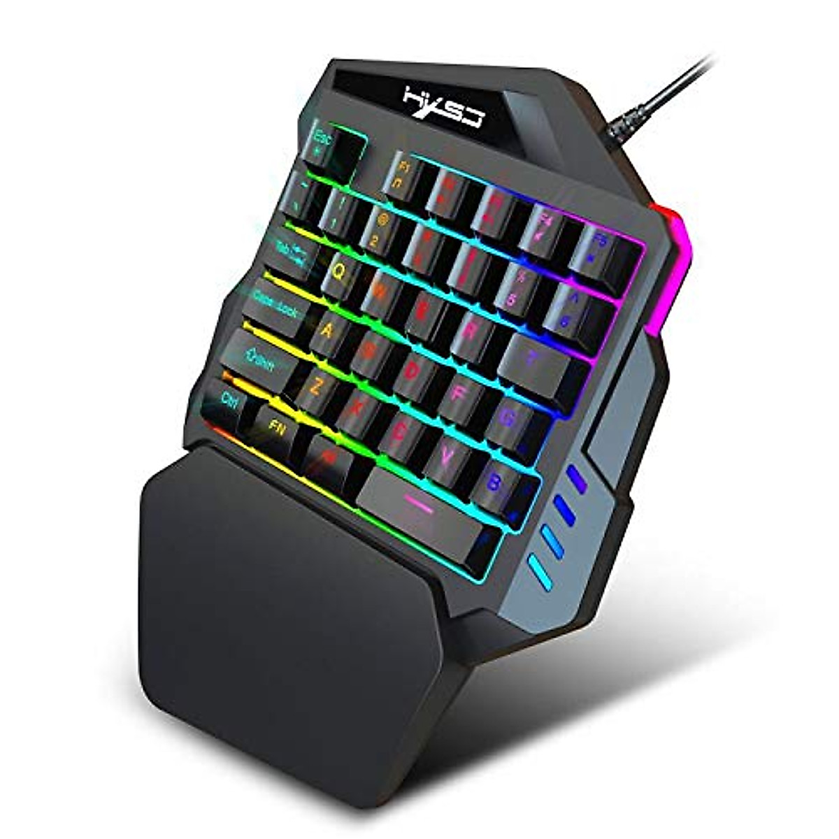 35 Keys One-Handed RGB Mechanical Gaming Keyboard