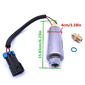 Boat Engine 861156A1 Electric Fuel Pump for Mercury Mercruiser Mariner 4.3 5.0 5.7 7.4 8.2 EFI MPI V6 V8 305 350 377 454 502 Fuels Injected Marine Engines, fits Sierra 18-35433