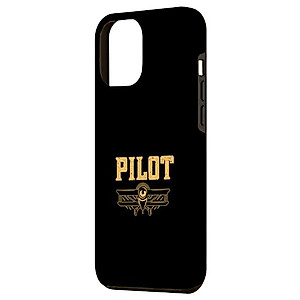 iPhone 13 Pro Max Airplane Pilot Aviator Funny Aviation Case