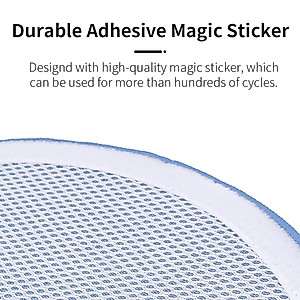 neutop Replacement Microfiber Mopping Pads Compatible with Ecovacs Deebot OZMO T5, N7, 920, 950 Robot Vacuums, 12-pack.