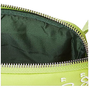 Lacoste Women's Phone Holder Wallet With Multiuse Strap, Lime White, One Size