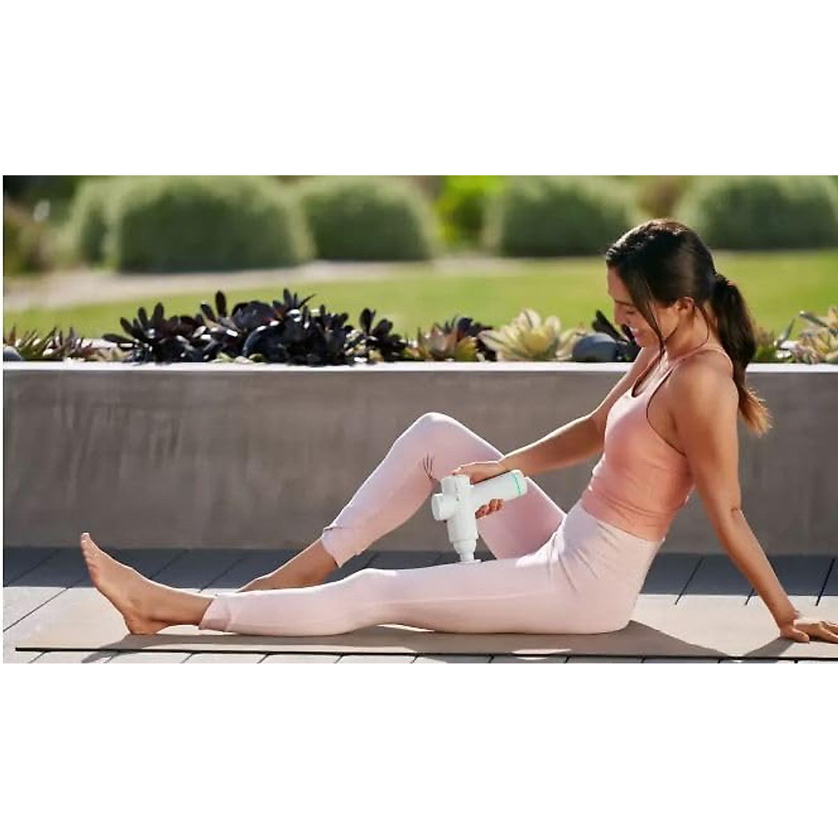 Hyperice Hypervolt Go 2 - Featuring Quiet Glide Technology - Handheld Percussion Massage Gun - 3 Speeds, 2 Interchangeable Heads - Helps Relieve Sore Muscles and Stiffness - FSA and HSA Eligible