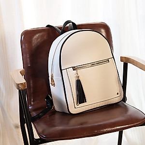 Montana West Small Backpack Purse for Women Anti Theft Backpack with Secured Zipper & Tassel