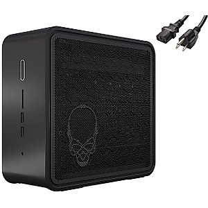 Intel NUC 9 NUC9i5QNX Ghost Skull Canyon Extreme Gaming Box Elite Mini Business Desktop (Intel Quad-Core i5-9300H (Beat i7-7700HQ), NO Memory, NO Storage) 2 x Thunderbolt, WiFi 6, NO Operating System