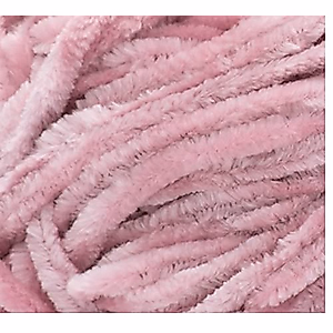 Bernat Baby Velvet Yarn - 3.5 Oz, Pink Mist - 3 Pack Bundle with Bella's Crafts Stitch Markers