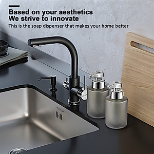 Automatic Soap Dispenser Foam Bathroom: Rechargeable Touchless Auto Smart Electric Plastic Grey Foaming Soap Dispenser - Kitchen - Hand Dish Lotion Couple Kids