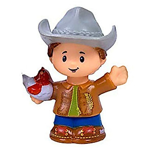 Replacement Part for Fisher-Price Little People Caring for Animals Farm - DWC31 and CHJ51 ~ Replacement Farmer/Cowboy Figure