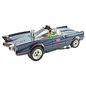 Auto World x Premium Hobbies Blue Comic Book 1966 Batman Batmobile HO Scale Slot Car CP7811