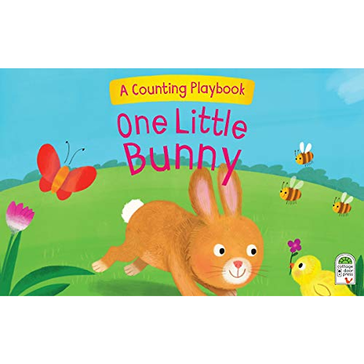 One LIttle Bunny: A Counting Playbook - Children's Board Book Gifts for Easter Baskets and Springtime Fun, Ages 1-5