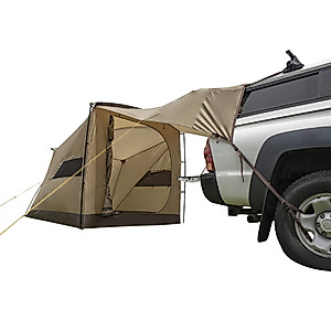 SJK- Slumber Shack 4 Person Tent - Stand-Alone or Vehicle Based 4 Person Camping Tent