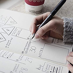 Northbooks Dotted Journal Notebook 3 Pack | Bullet Dot Grid Notebook | Large B5 7x10 inch Dot Journal To Do List Notebook | Premium Sustainable Paper | Made in USA Soft Cover