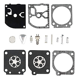 YOFMOO Pack of 10 Carburetor Rebuild Kit Compatible for Stihl Husqvarna Zama C1Q-S109A S124 S124A S125 S126 S126A S127 S127A S128 S128A S129 S134 S135