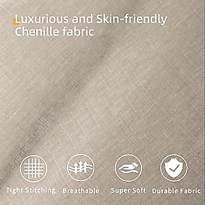 LLappuil L Shaped Modular Sectional Sofa 9 Seater Sectional Couch with Storage Ottoman, Deep Sectional Sofas for Living Room with Adjustable Armrest/Backrest, Chenille, Khaki