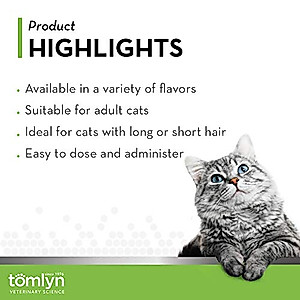 Tomlyn Laxatone Hairball Remedy Gel for Cats - Catnip Flavor (2 Pack)
