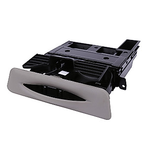 Replacement Dash Cup Holder - Graphite Gray - Compatible with Ford Vehicles - 1999-2001 - F250, F350, F450, F550 Super Duty, Excursion - Replaces YC3Z-2513560-CAD, YC3Z2513560CAD - Console Cup Holder