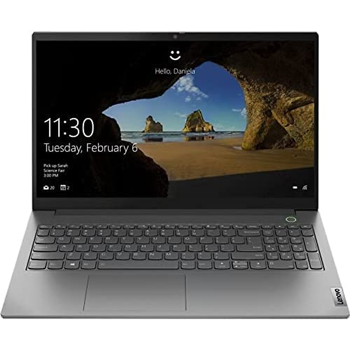 Lenovo New ThinkBook 15 G3 15.6" Full HD Notebook Laptop , AMD Octa-Core (8 Core) Ryzen 7 5700U (Beat i7-1260P), 16GB DDR4 RAM, 512GB PCIE SSD, Fingerprint, HDMI Cable, Windows 10 Pro, Mineral Gray