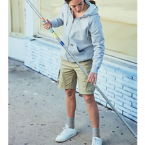 Dickies Women's Dri-Tech Fashion Moisture Control Crew Socks, Available in S-XL (5, 6, 12, Tribal (6 Pairs), Medium