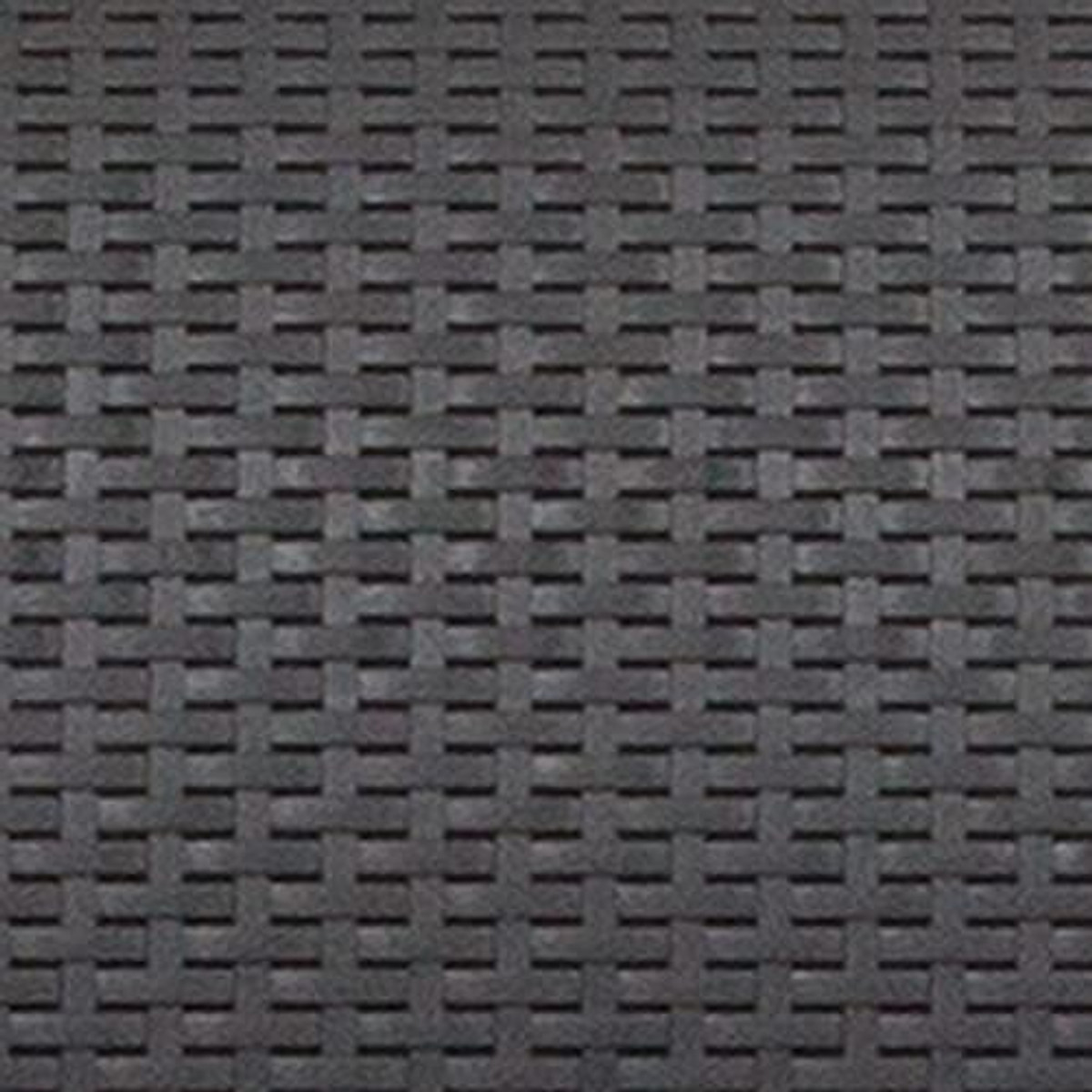 Flash Furniture Dark Gray Faux Rattan Chair with All-Weather Light Gray Cushion