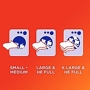 Tide PODS 3 in 1 HE Turbo Laundry Detergent Soap Pods, Spring Meadow Scent, 81 Count Tub with Dryer Sheets Laundry Fabric Softener for Static Control, 120 Count