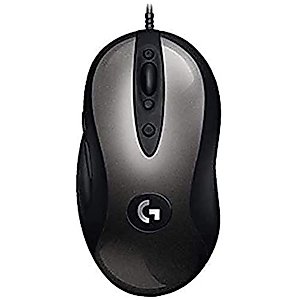 Logitech G MX518 Gaming Mouse Hero Sensor 16, 000 Dpi Arm Processor 8 Programmable Buttons (European Packaging) - Black
