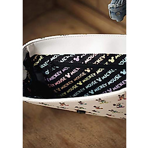Loungefly Disney Mickey Mouse Pastel Poses Cross Body Bag